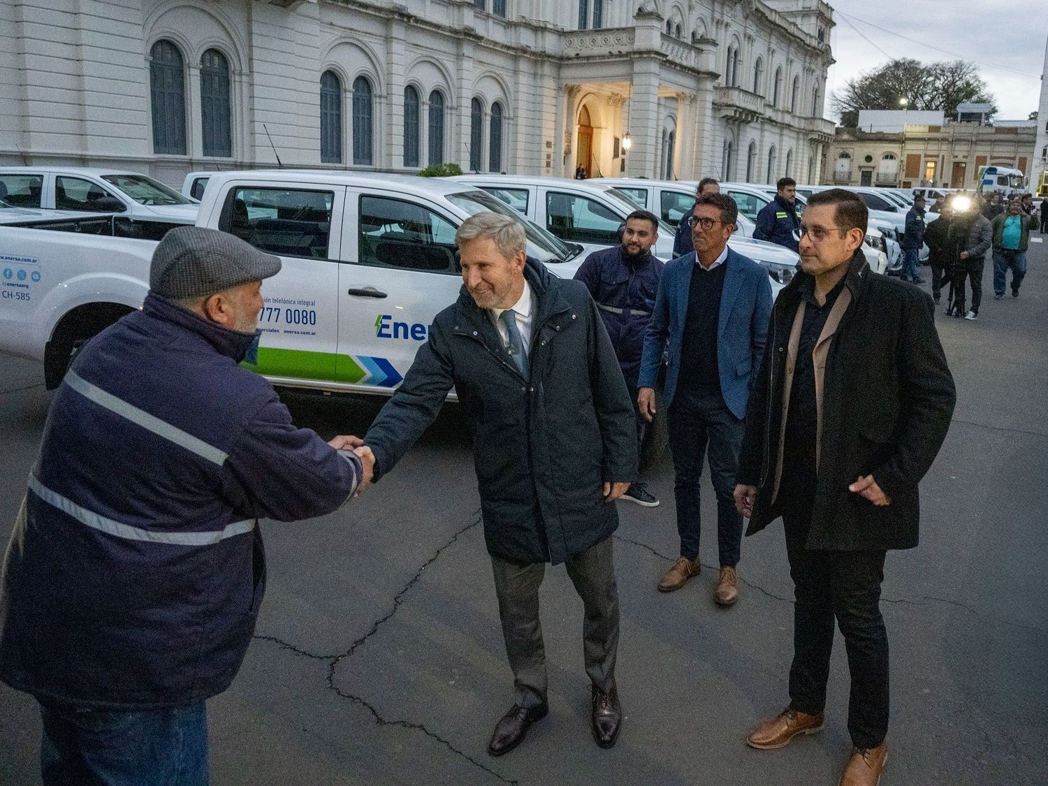 Gualeguay recibirá su parte de la nueva flota de vehículos de Enersa ...