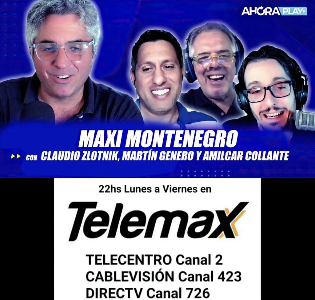 Maxi Montenegro llega a la pantalla de Telemax con “Ahora Play” – El Día de Gualeguaychú
