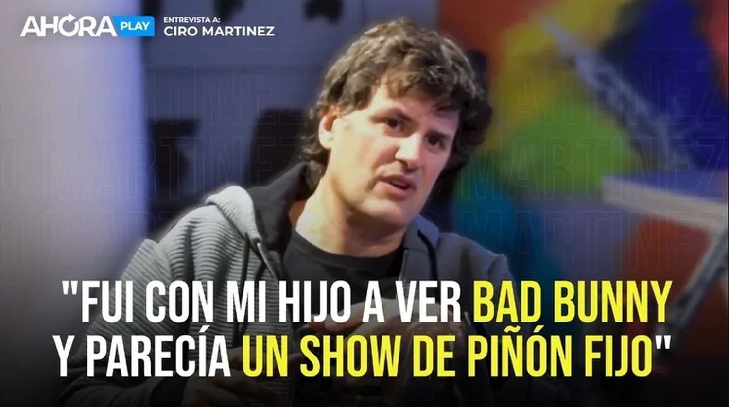 Andrés Ciro Martínez en Ahora Play: "Bad Bunny parecía un show de Piñon ...