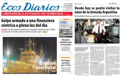 El ARA Alférez Sobral y su vínculo con Necochea: una despedida en las ...
