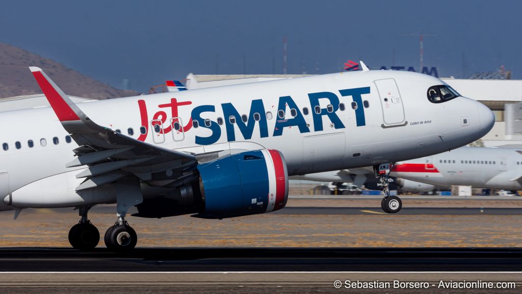 JetSMART incorporates a new Airbus A320neo (CC-AWX) – Aviacionline