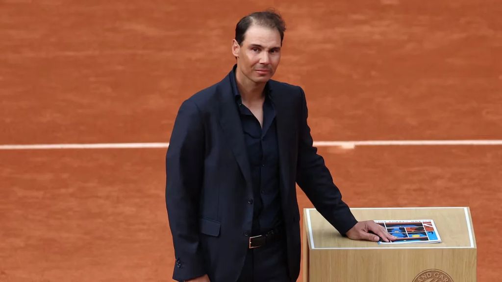 Emotivo homenaje en Roland Garros para el español Rafael Nadal, el ...
