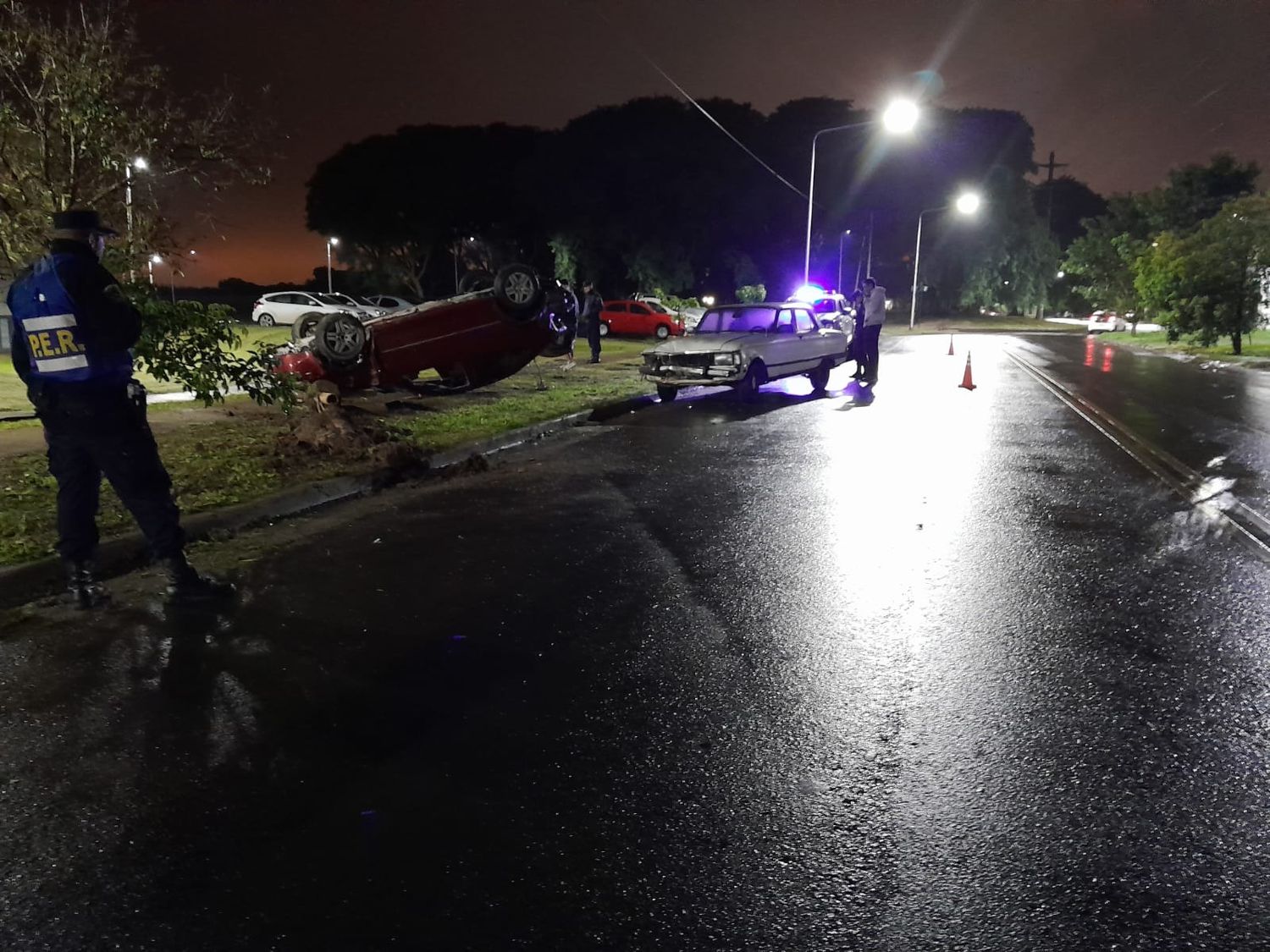 Joven Protagoniza Choque Tras Perder El Control Del Vehículo Paralelo32