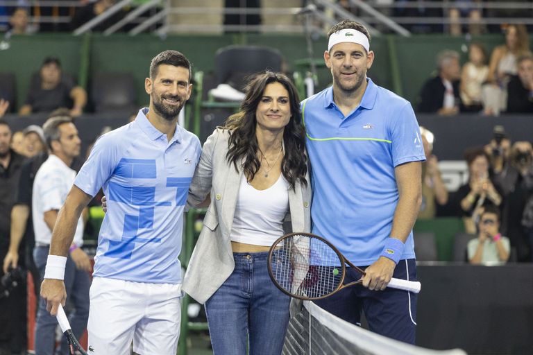 Juan Martín Del Potro le dijo adiós al tenis con una exhibición cargada ...