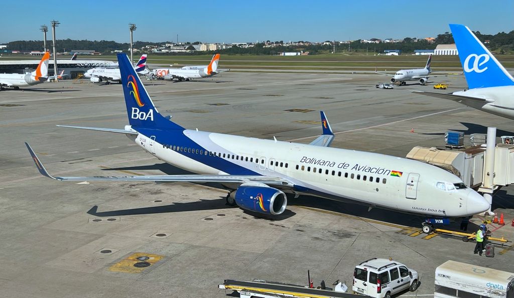 BoA 737-800 winglet partially detaches during landing in Guarulhos ...