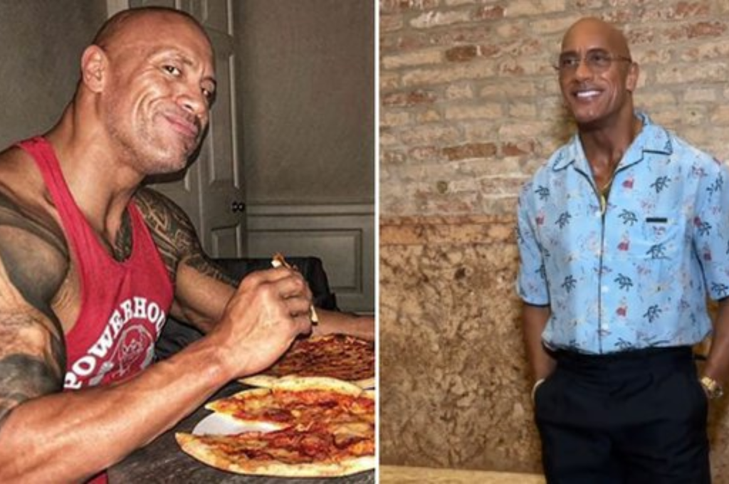 Dwayne Johnson “La Roca” sorprendió con su impactante cambio físico en ...