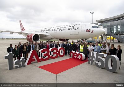 Virgin Atlantic recibe su primer Airbus A330neo – Aviacionline