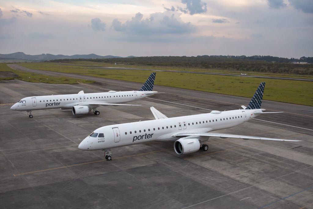 Porter Airlines expands its reach in North America and adds 25 new Embraer E195-E2 – Aviacionline