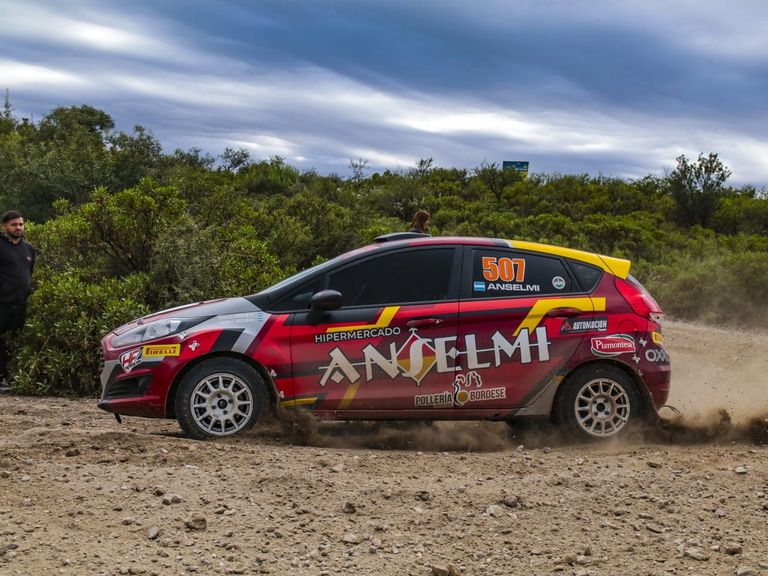 De locales y punteros: Ignacio y Thomas Anselmi, por todo en el rally ...