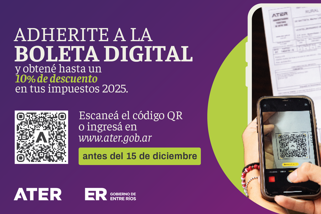 ATER promueve el uso de la boleta digital – Diario El Debate Pregón