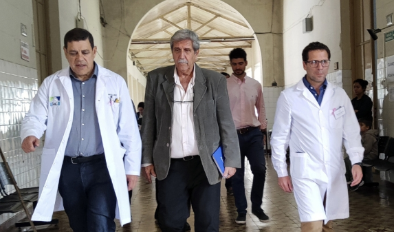 Los motivos de la renuncia de Jorge Montiel a la Dirección del Hospital ...