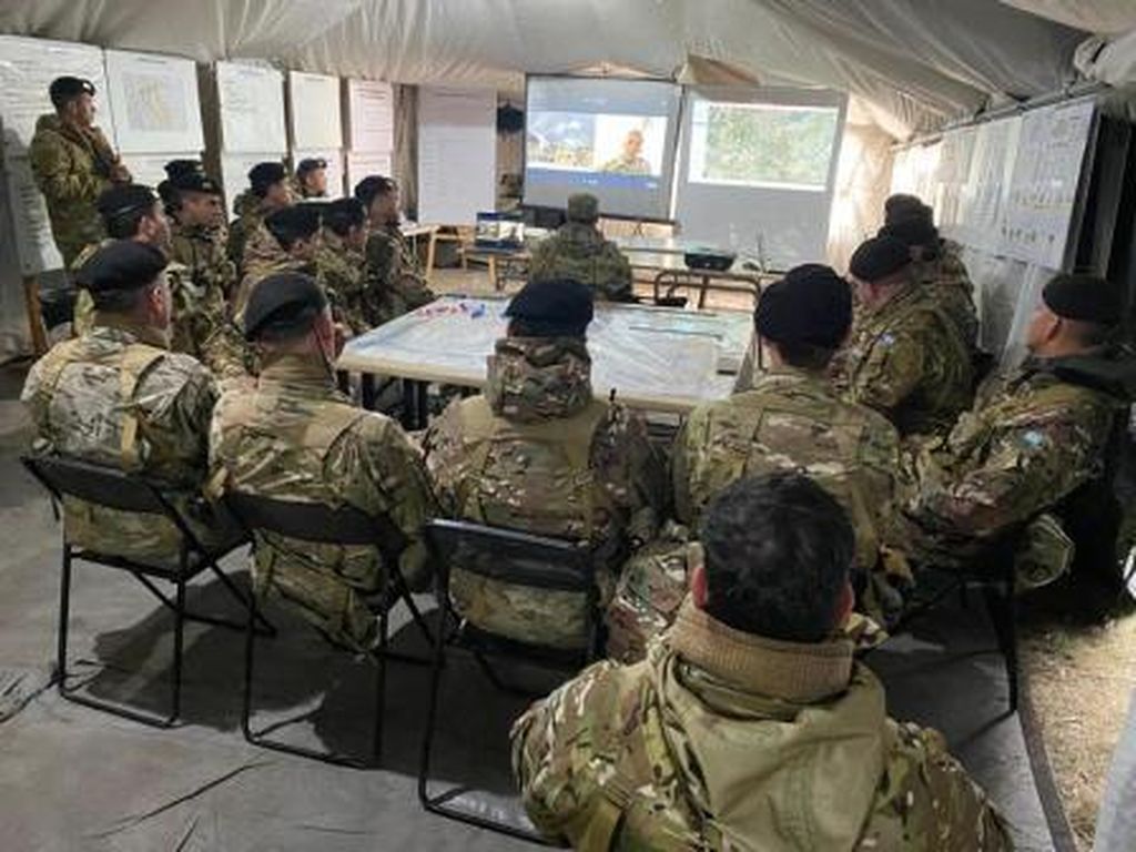 La Brigada Blindada I se adiestró en Tandil para recibir los nuevos ...
