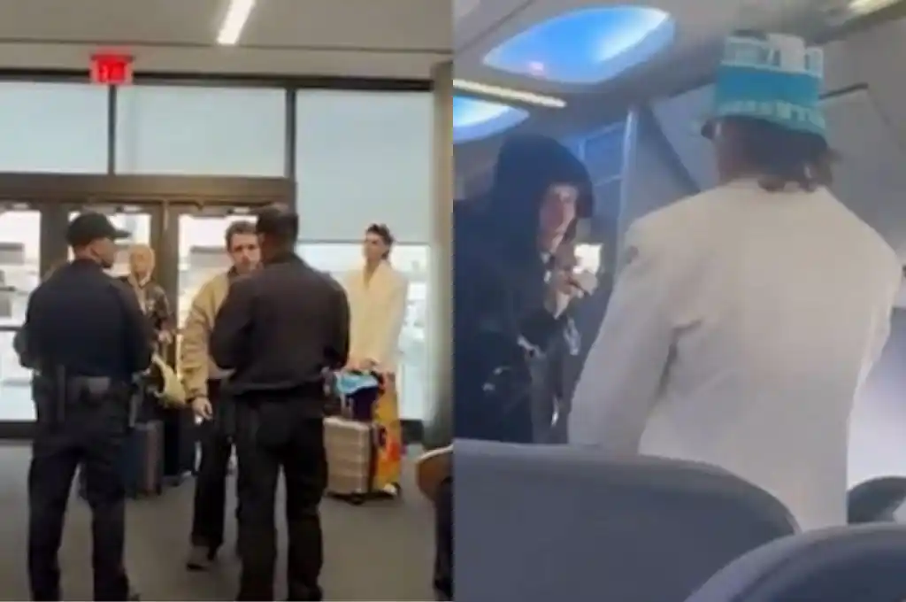 Demoraron a Ca7riel y Paco Amoroso por grabar un video en pleno vuelo ...