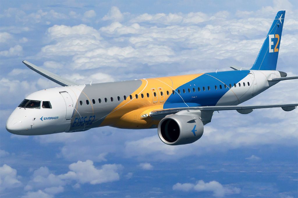 Embraer espera poder comercializar pronto en EE.UU. su modelo E195-E2 ...