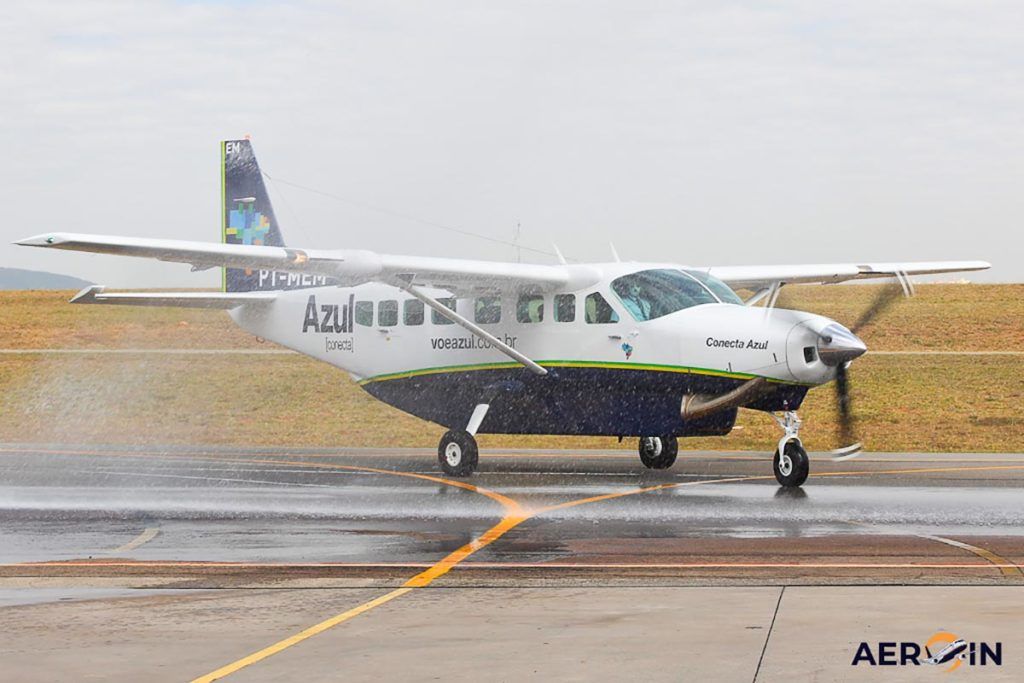 Azul inaugurates a new route in Brazil with its Cessna 208B Grand ...