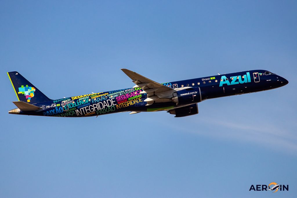 Azul Strengthens Brazilian Aviation: Six Embraer E195-E2 Jets Delivered ...